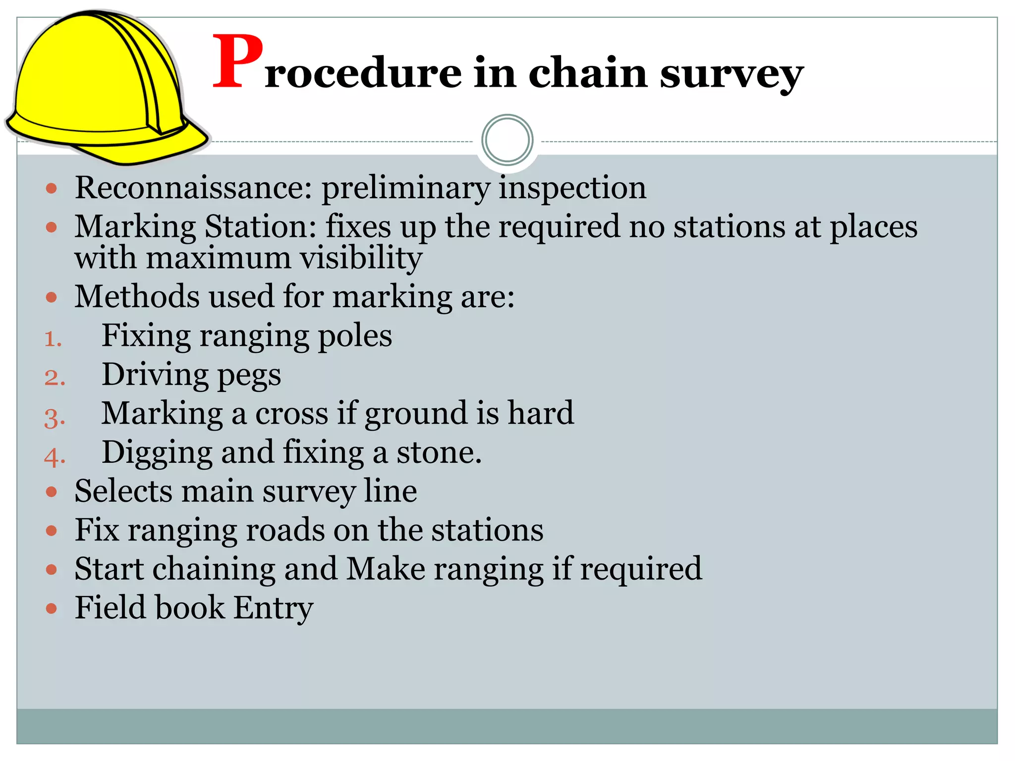 1.1 Linear measurement original: Chaining & Ranging | PDF