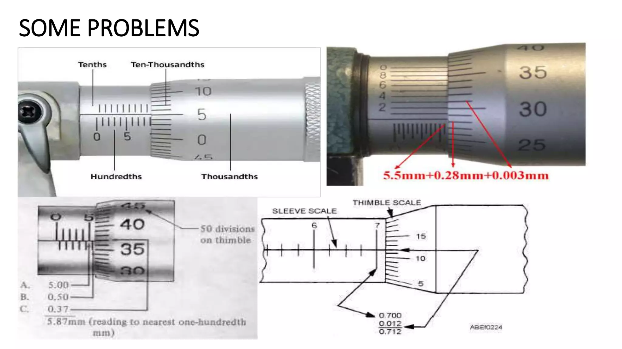 Linear measurements vernier and micro meter | PPTX