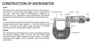 Linear measurements vernier and micro meter | PPTX
