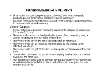 Linear measuring instrument | PDF