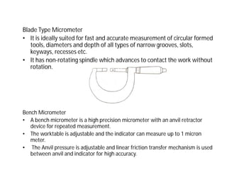 Linear measuring instrument | PDF