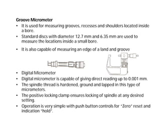 Linear measuring instrument | PDF