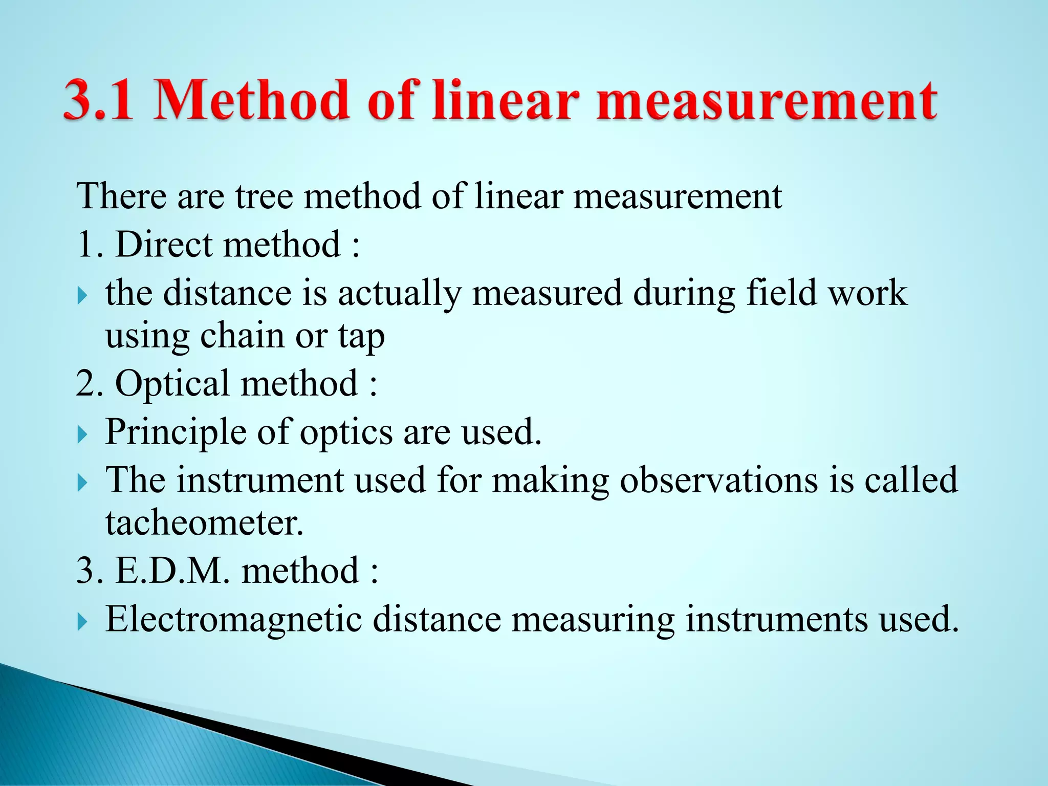 Linear measurement | PDF