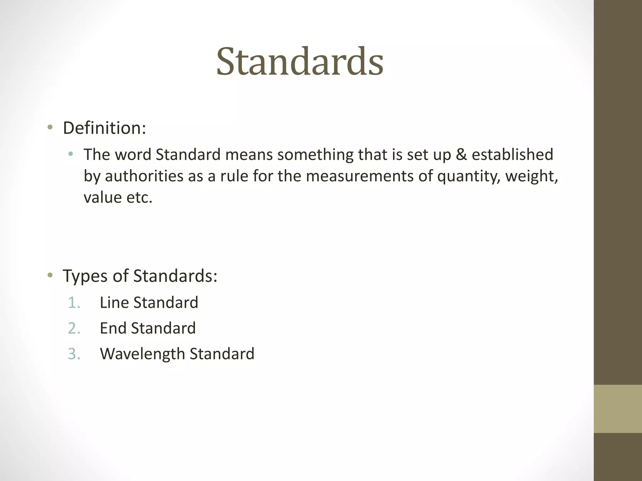 Linear metrology...2 | PPTX