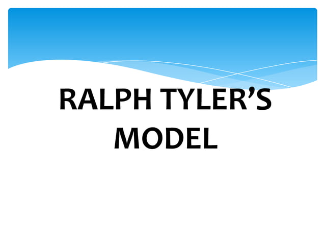 Linear model of Curriculum | PPTX | Educational Assessment | Education