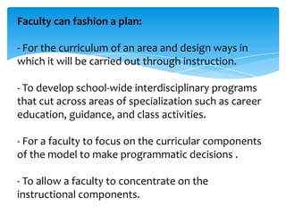 Linear model of Curriculum | PPTX