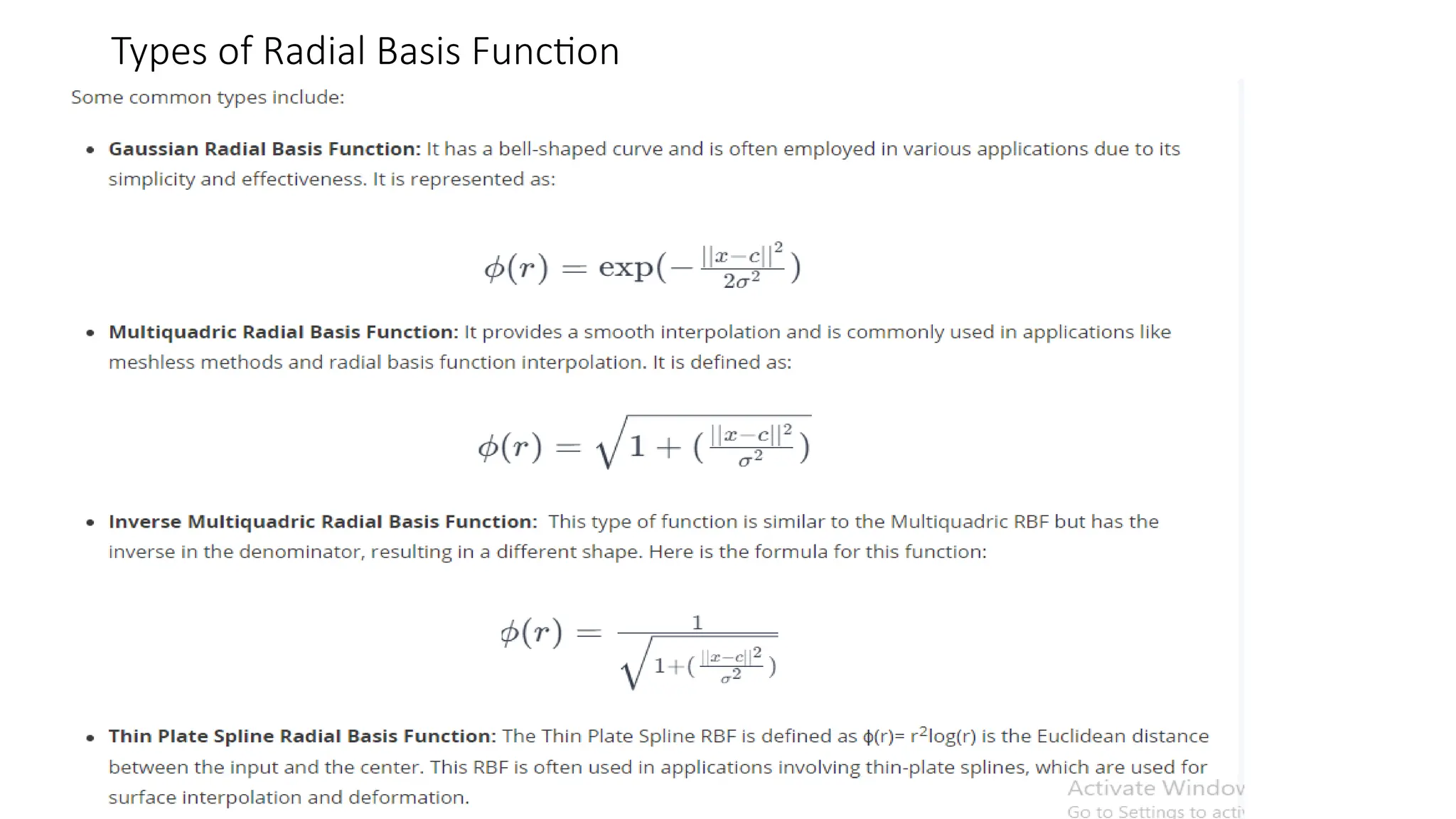 Machine Learning Techniques - Linear Model.pptx