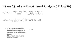 Linear models and multiclass classification | PPTX | Computing | Technology & Computing