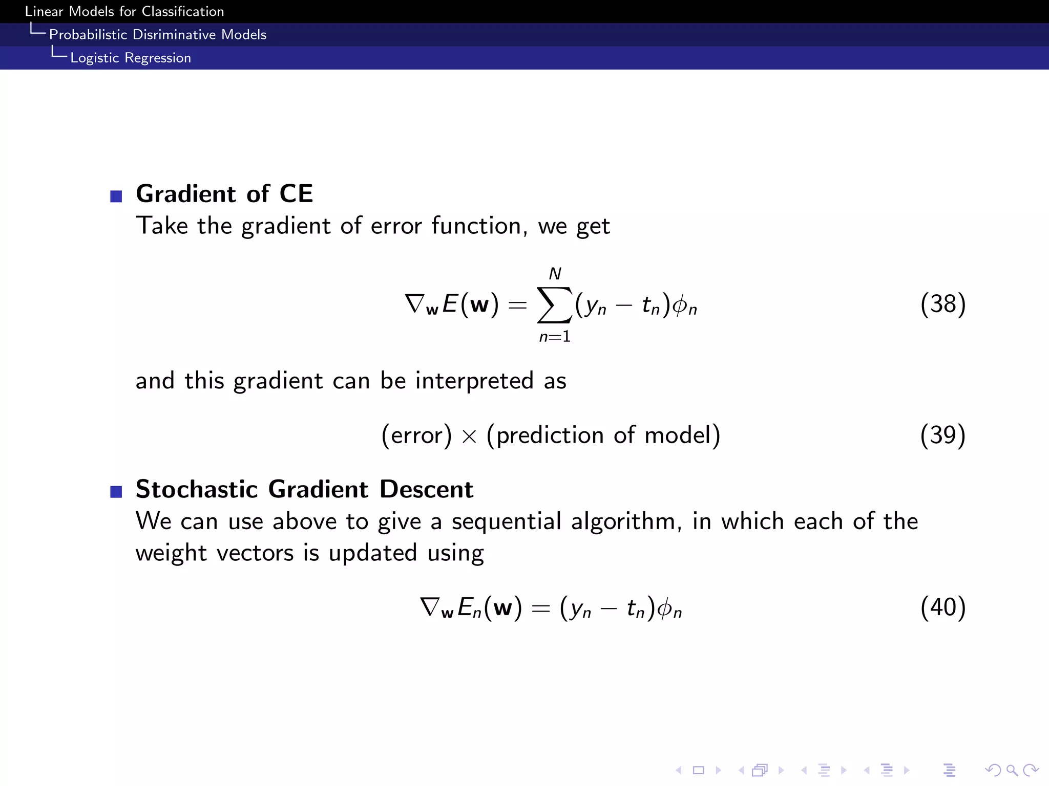 Linear models for classification | PDF | Technology & Computing