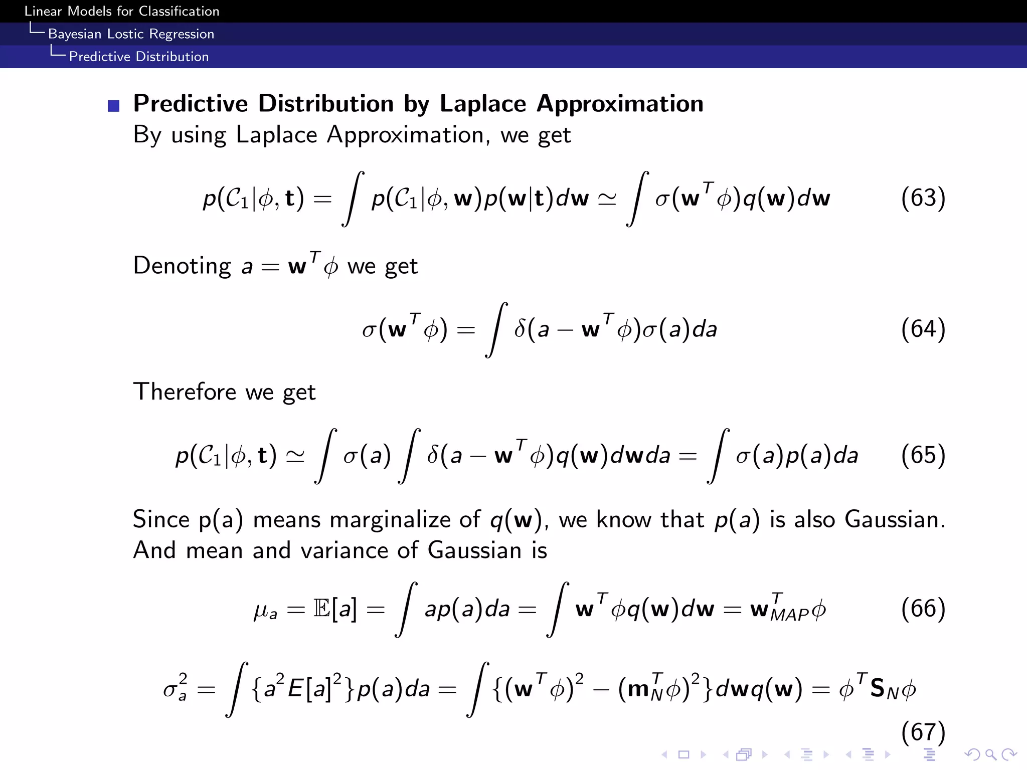 Linear models for classification | PDF