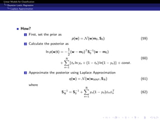 Linear models for classification | PDF