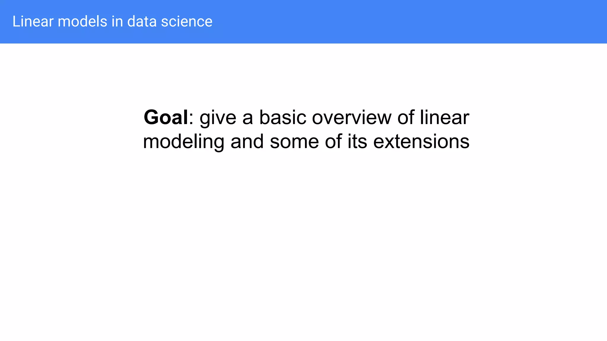 Linear Models For Data Science Pdf Physics Science