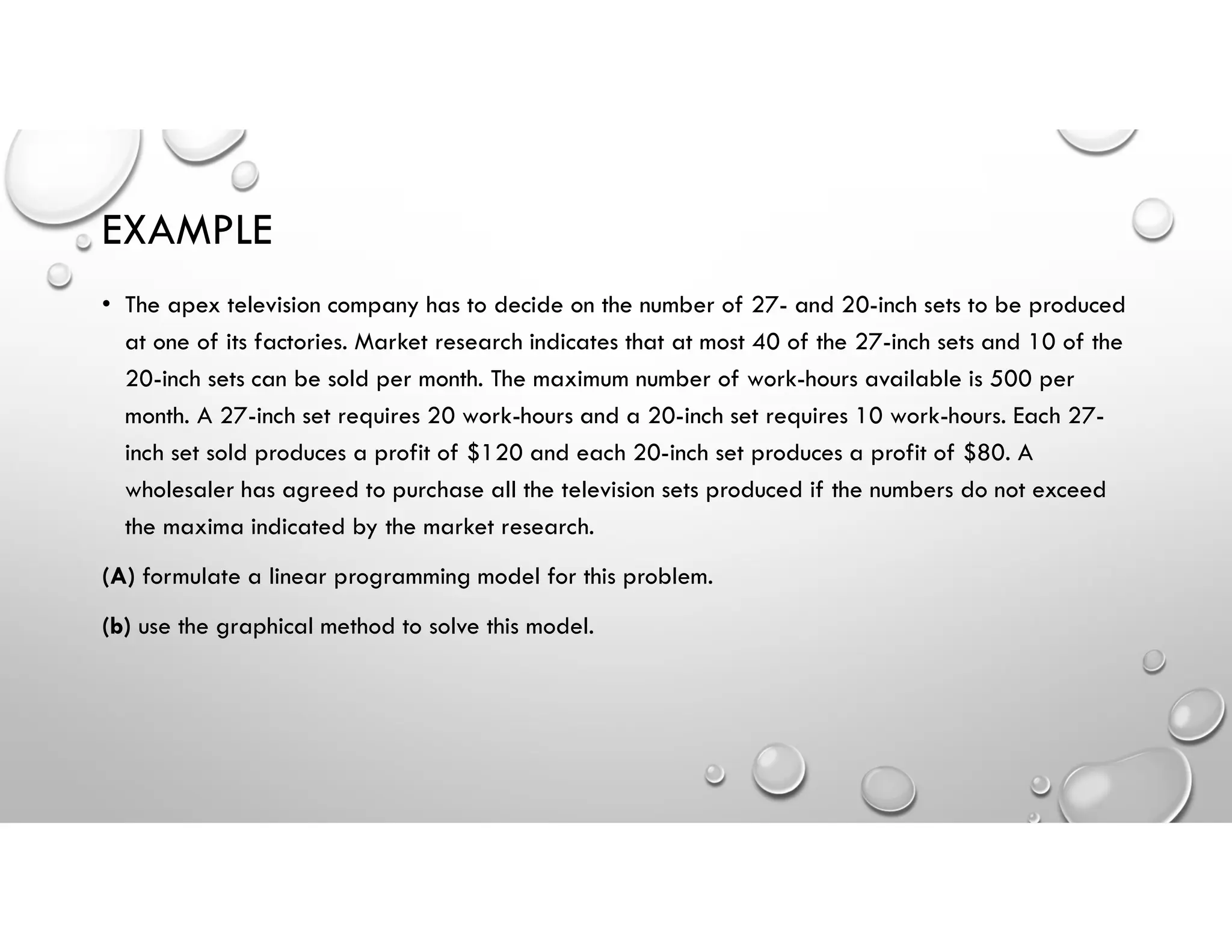 Linear Models for Engineering applications | PPT