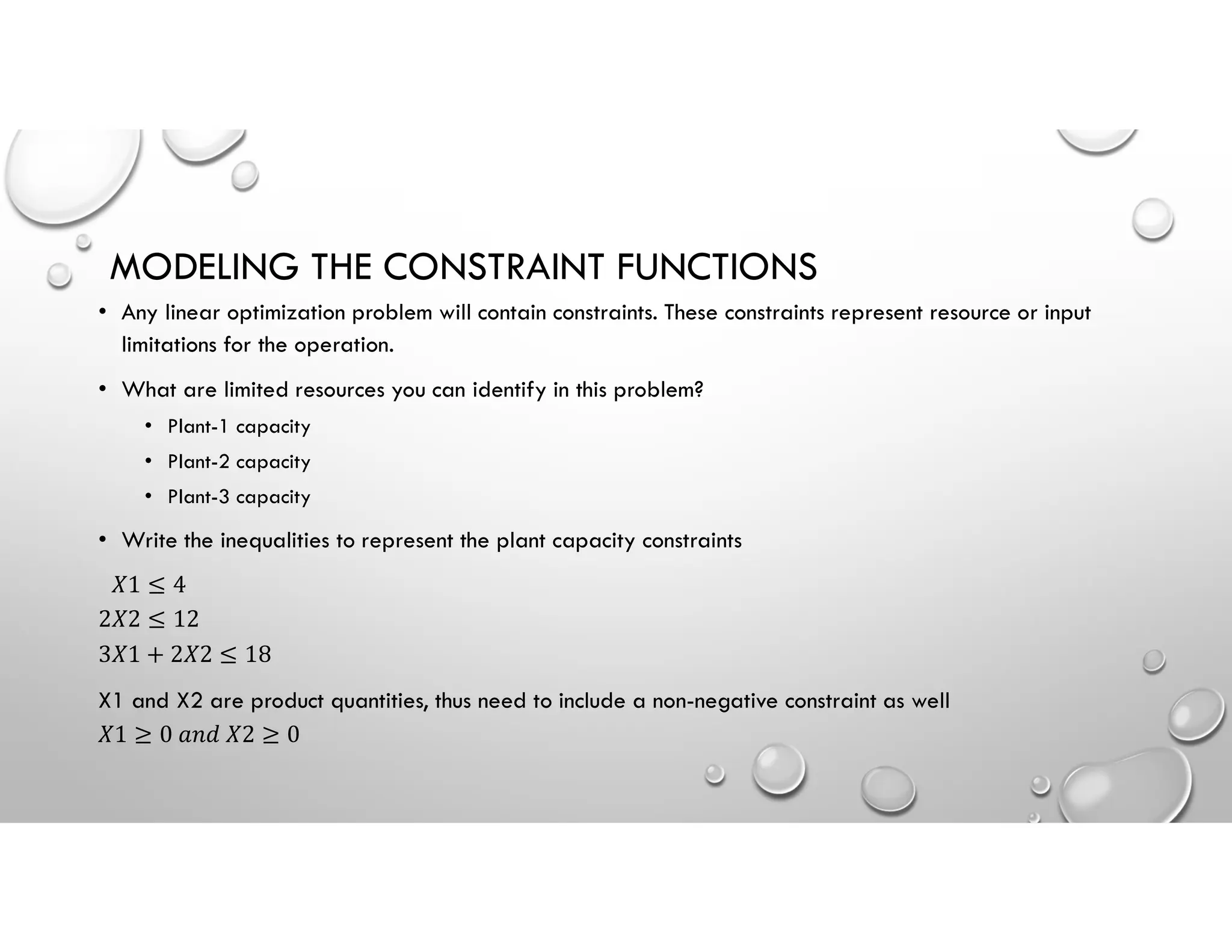 Linear Models for Engineering applications | PPT