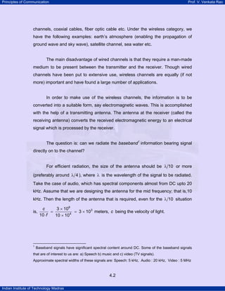 Linear modulation | PDF