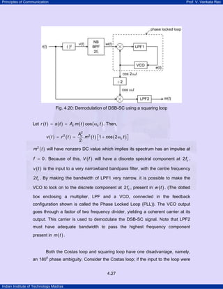 Linear modulation | PDF