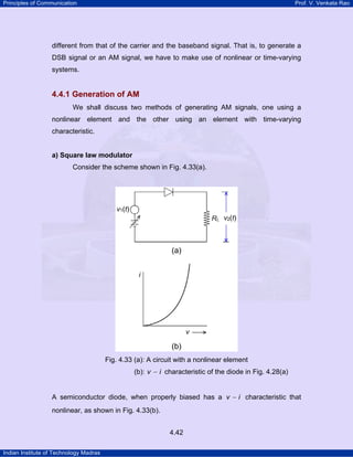 Linear modulation | PDF