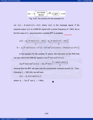 Linear modulation | PDF