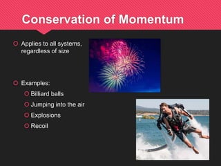 Linear Momentum and Collisions | PPTX