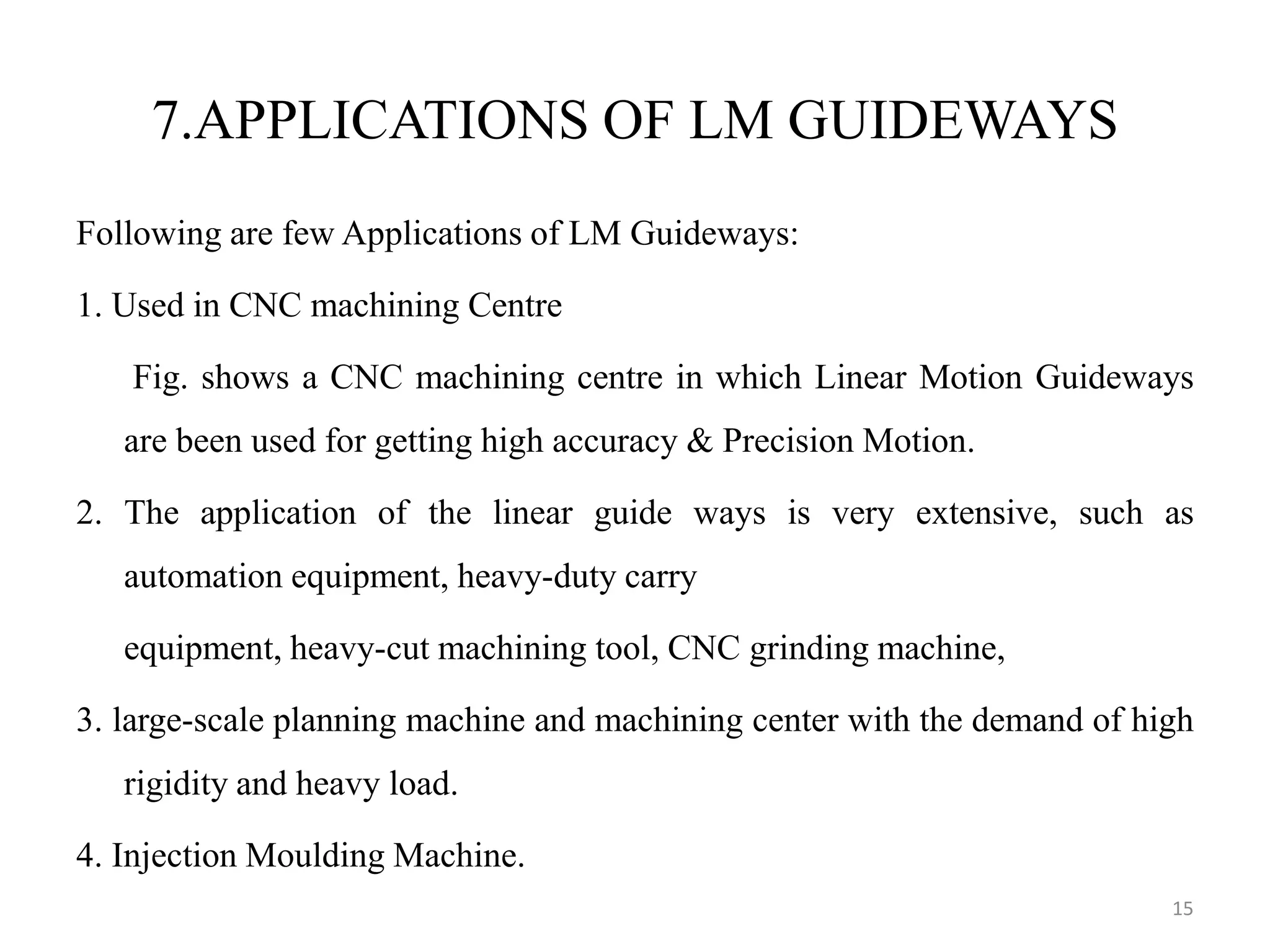 Linear motion guideways | PPTX