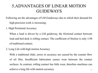 Linear motion guideways | PPTX