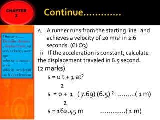 Linear motion present | PPTX