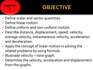 Linear motion present | PPTX