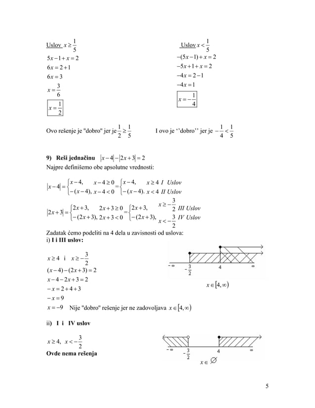 Linearne jednacine | PDF