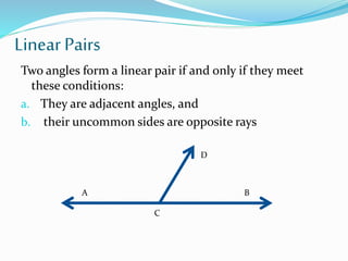 Linear Pair Of Angles In Real Life