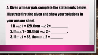 Linear pair and adjacent angles Grade 7.pptx