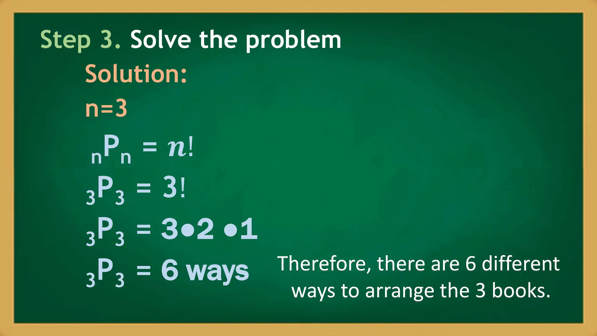 Linear Permutation - A Grade 10 lesson under the third quarter of school year 2023-2024. | PPTX
