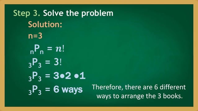 Linear Permutation - A Grade 10 lesson under the third quarter of school year 2023-2024. | PPTX