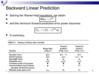 Linear prediction | PPT