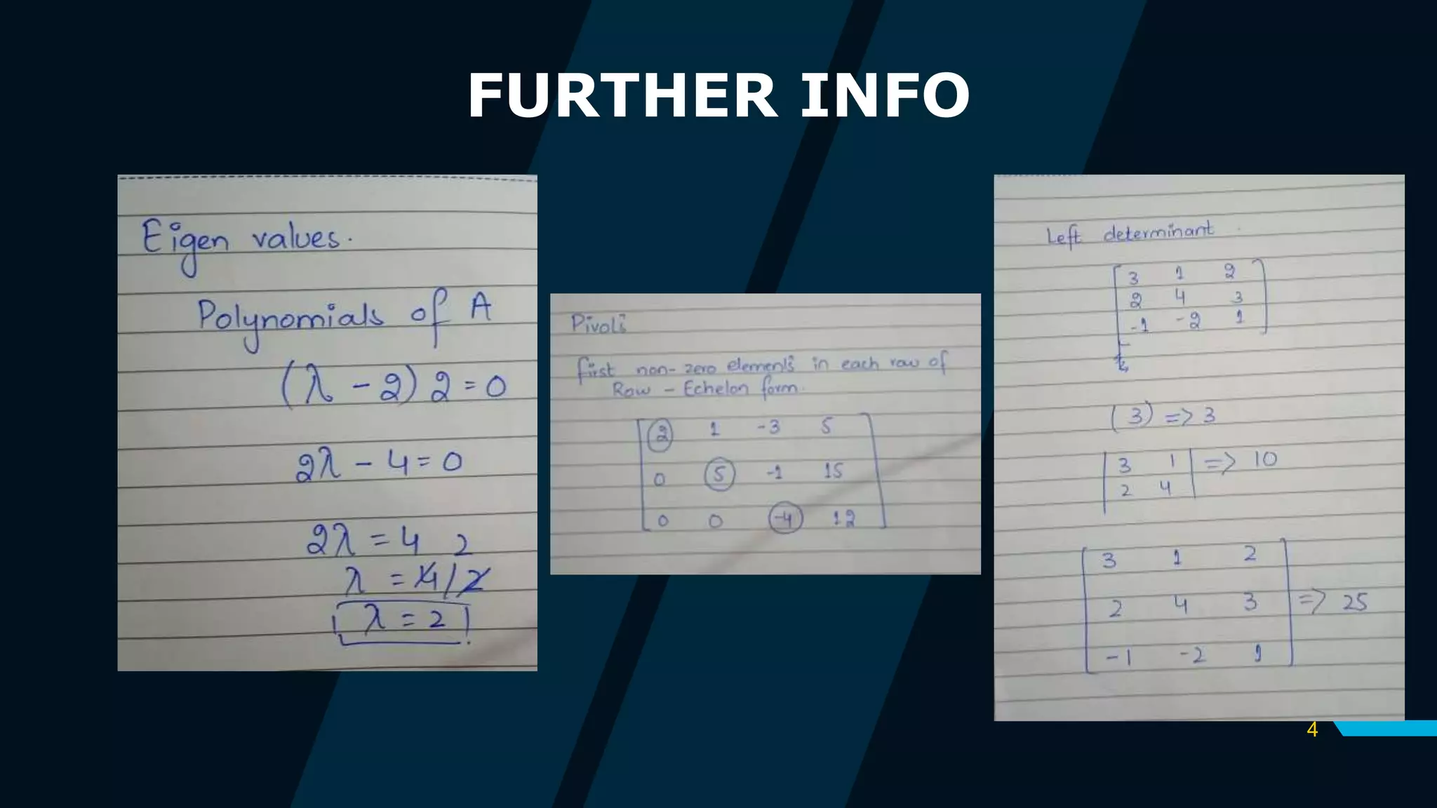 Linear Algebra | PPT
