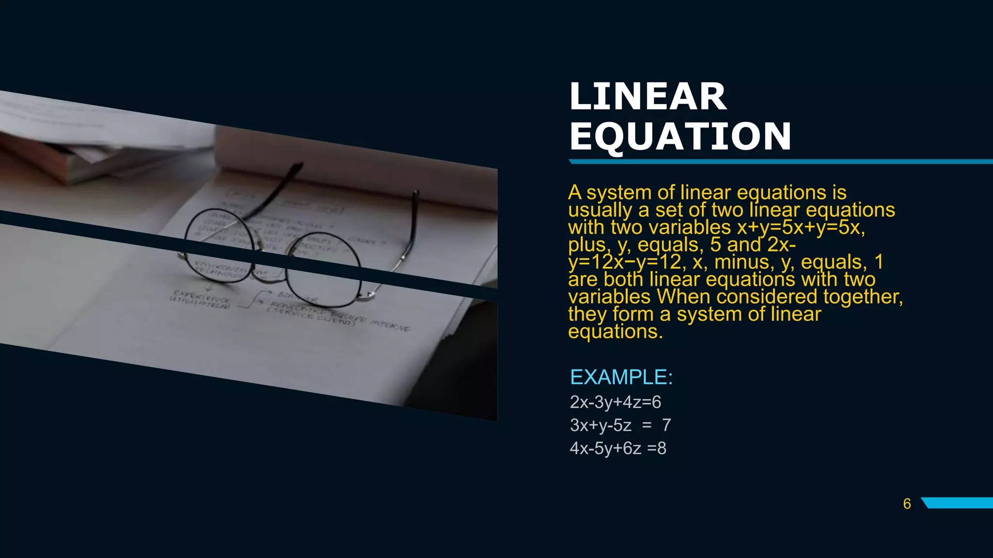 Linear Algebra | PPT