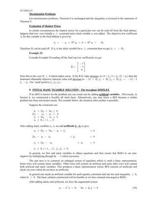 Linearprog, Reading Materials for Operational Research | PDF