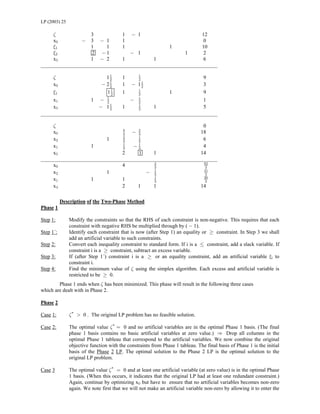 Linearprog, Reading Materials for Operational Research | PDF