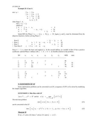 Linearprog, Reading Materials for Operational Research | PDF
