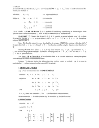 Linearprog, Reading Materials for Operational Research | PDF