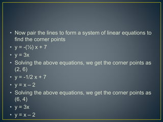 Linear Programing.pptx | Programming Languages | Computing