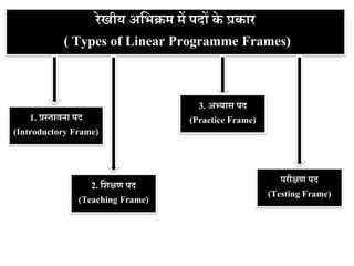 Linear programme | PPTX