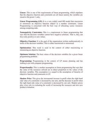 Linear Programming Module- A Conceptual Framework | PDF