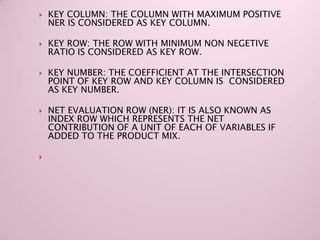 Linear programming | PPT