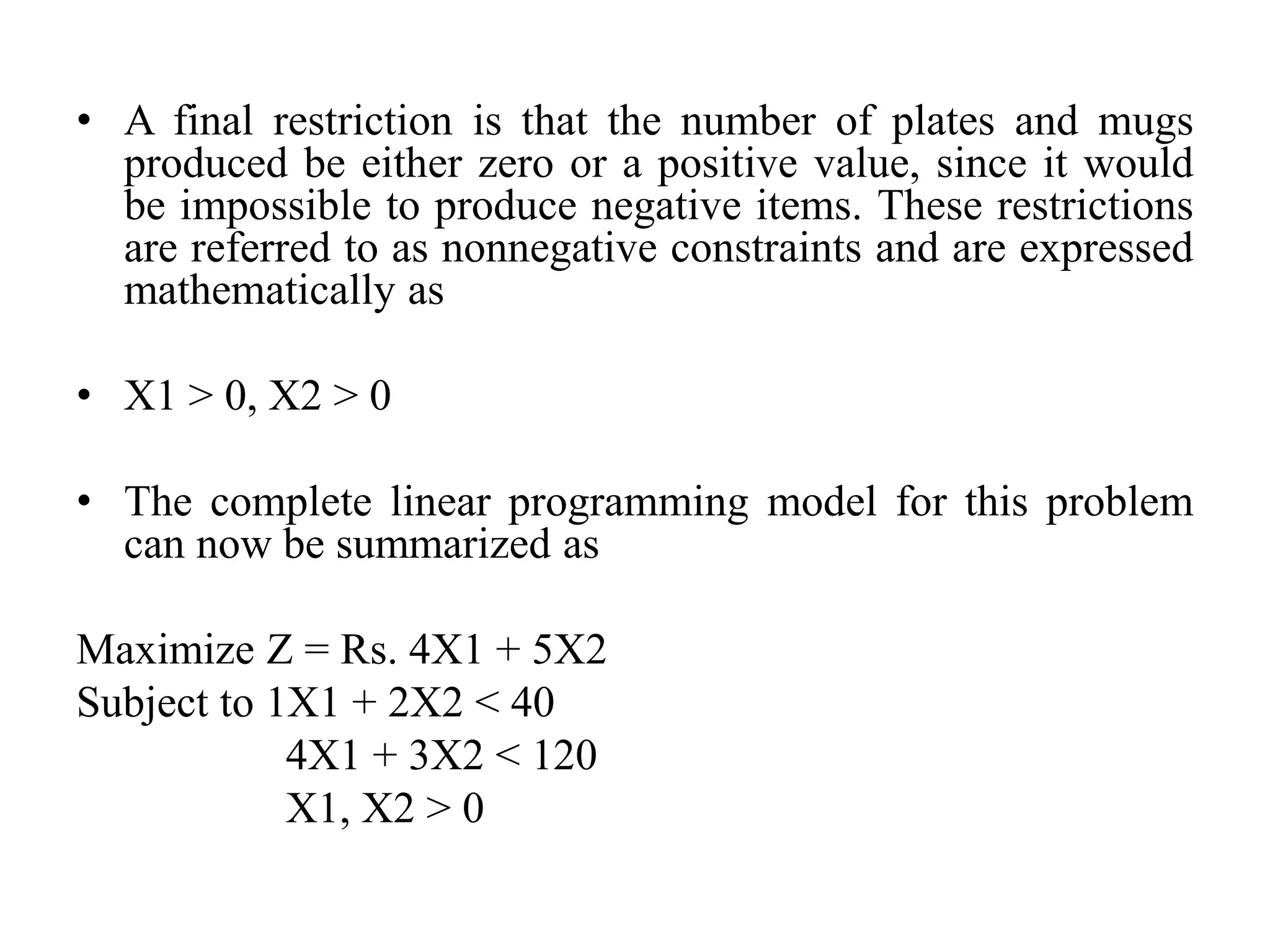 Linear programming | PPTX