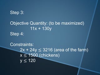 Linear programming | PPT