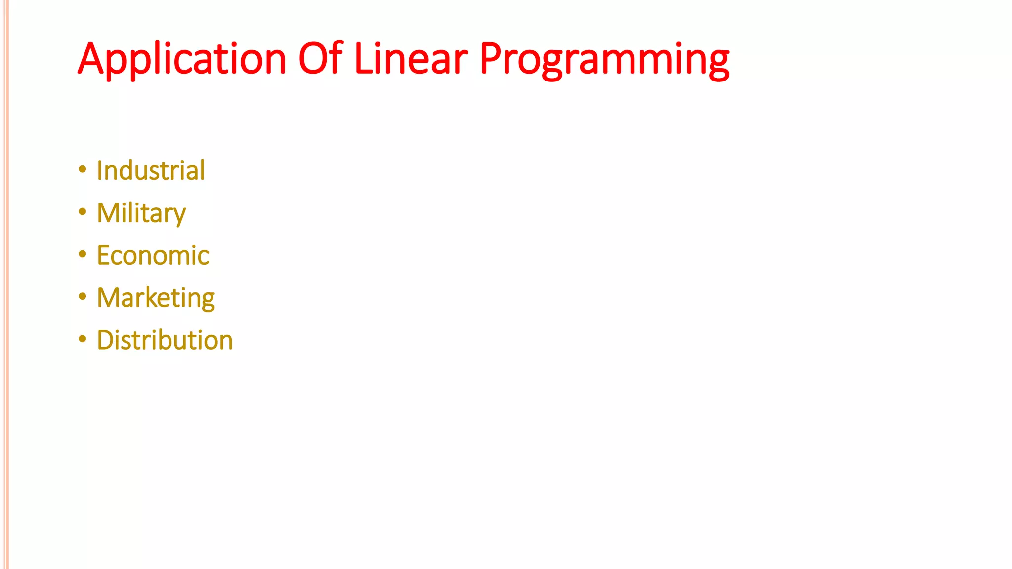 Linear Programming Pptx Programming Languages Computing 0504