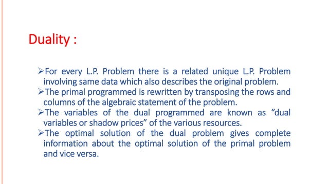Linear Programming Pptx Programming Languages Computing 4401