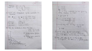 Linear programming | PPTX | Technology & Computing