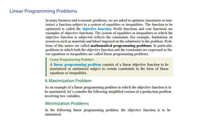 Linear programming: A Geometric Approach | PPTX