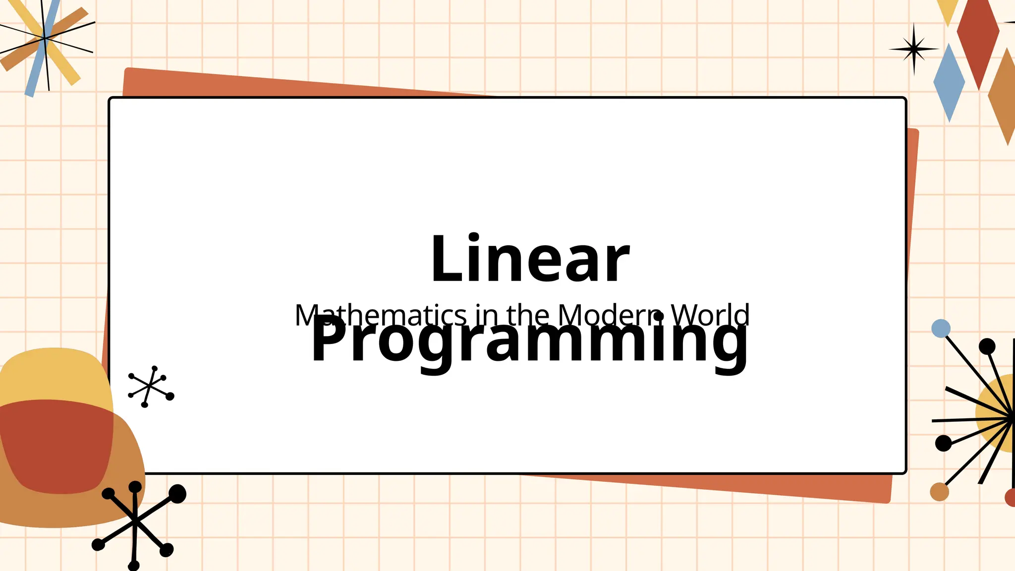 Linear Programming in mathematics in the modern world | PPTX